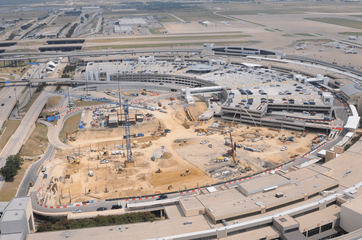 DFW Airport Terminals A&C Renovations and Terminal A Parking Garage ...